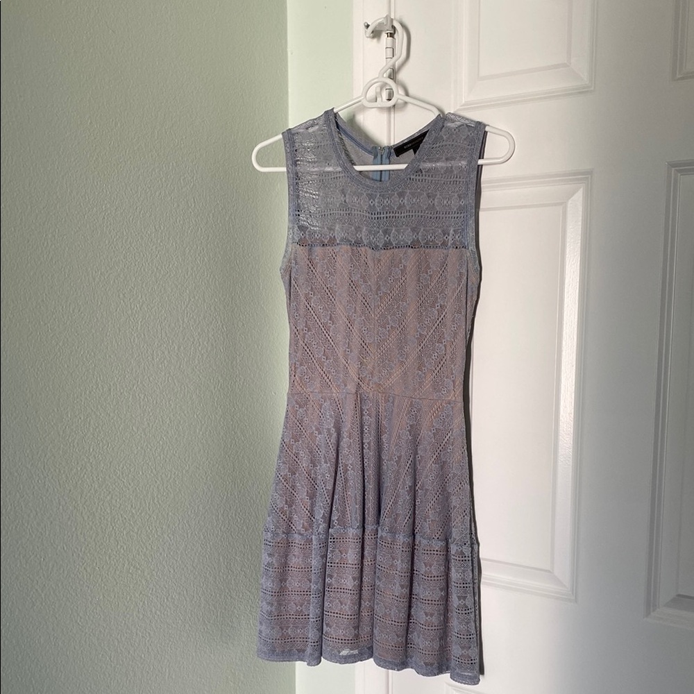 Elegant Blue Lace Dress (Almost Vintage) - Gem